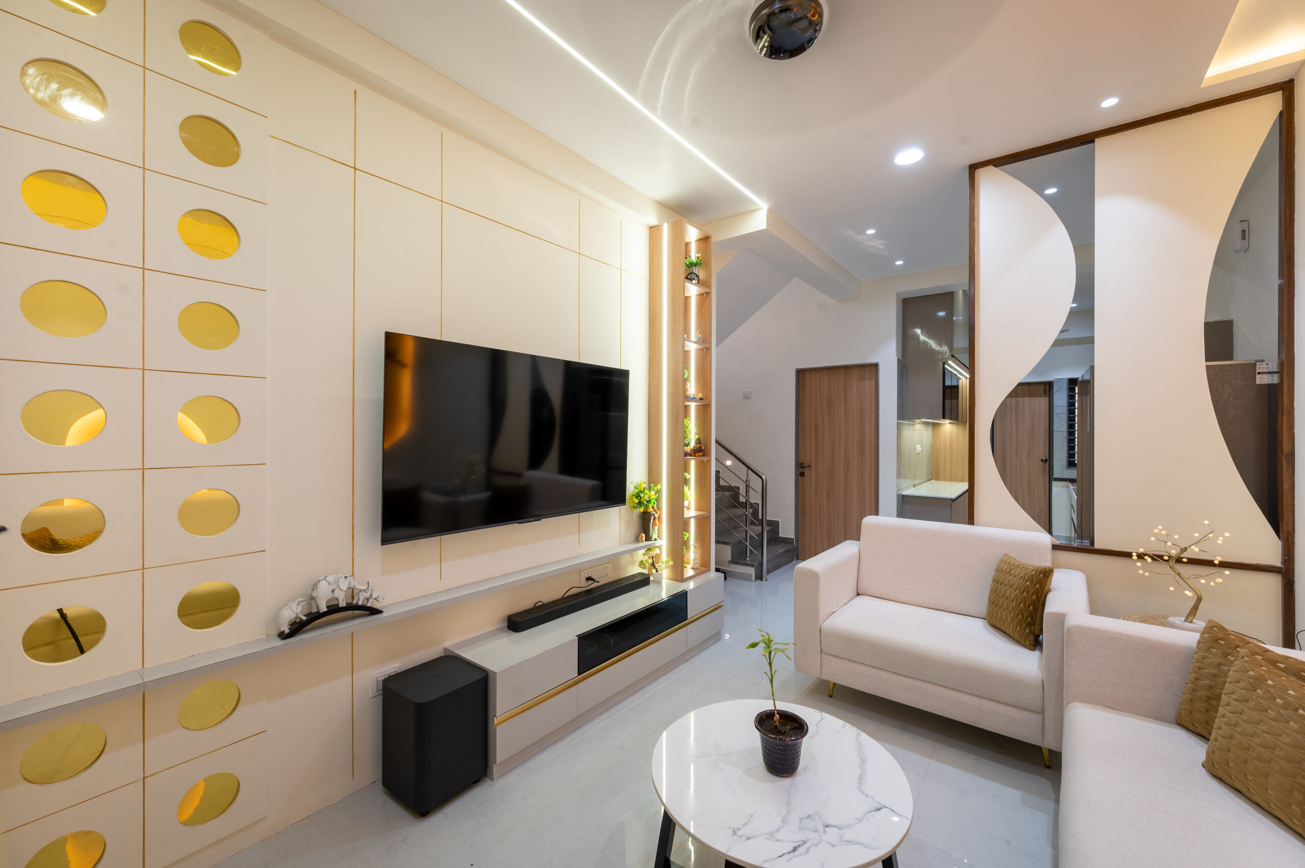 4BHK Interior Makeover at Kalash Heritage | Design Jadugar