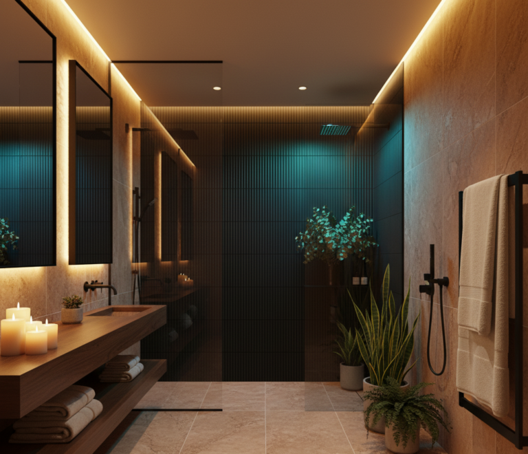 Multi-Sensory Bathrooms 2025 | Aroma, Light & Texture Wellness