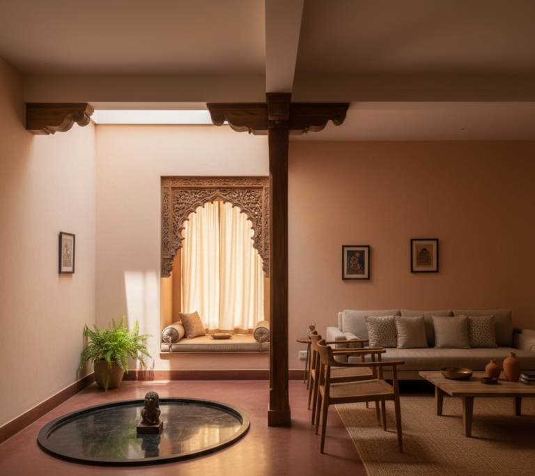 Modern Pol House-Inspired Interior Themes for 2025 | Ahmedabad